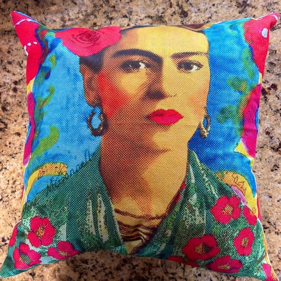 Bedding | Multicolored Frida Kahlo Throw Pillow 17 | Poshmark